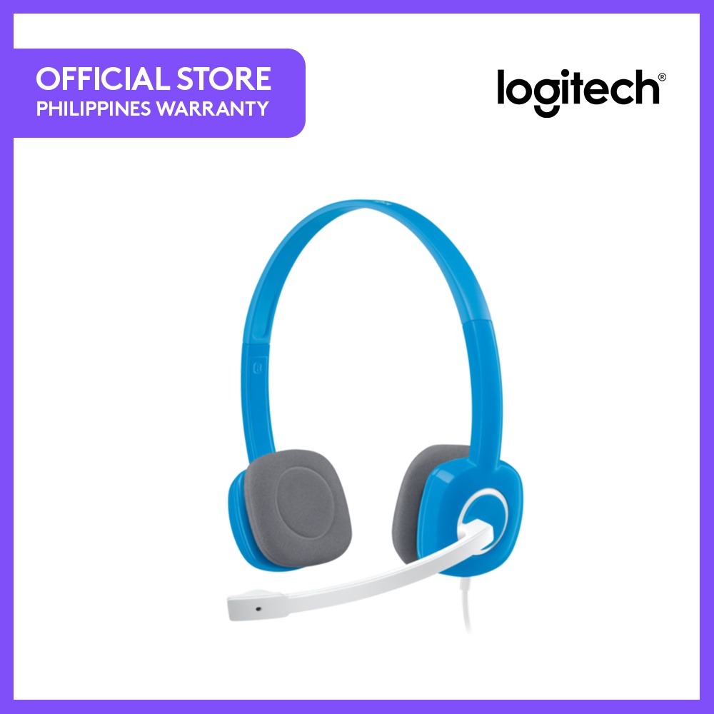 Logitech H150 Wired Headset, Noise-Cancelling Microphone, Dual 3.5 mm ...