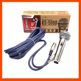 ORIGINAL KS-5000 Platinum Heavy Duty Wired Microphone (10Meters) | Shopee Philippines