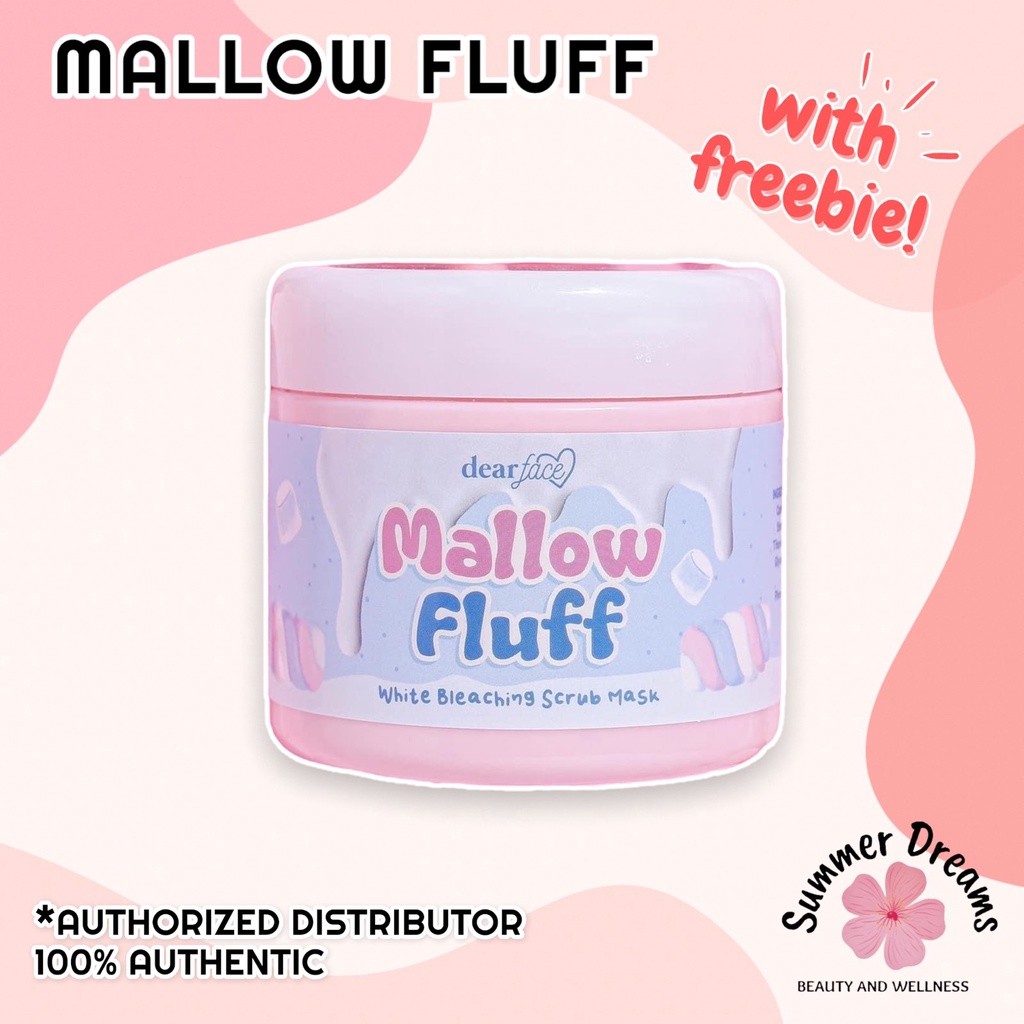 Dear Face Mallow Fluff White Bleaching Scrub Mask 150g | Dearface ...