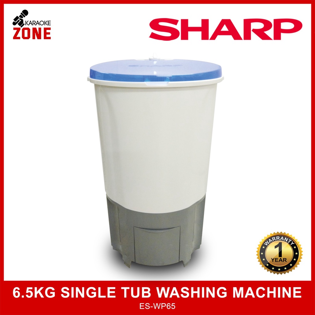 Sharp ES WP65 Washing Machine / 6.5 kg Washing Machine / Single Tub ...
