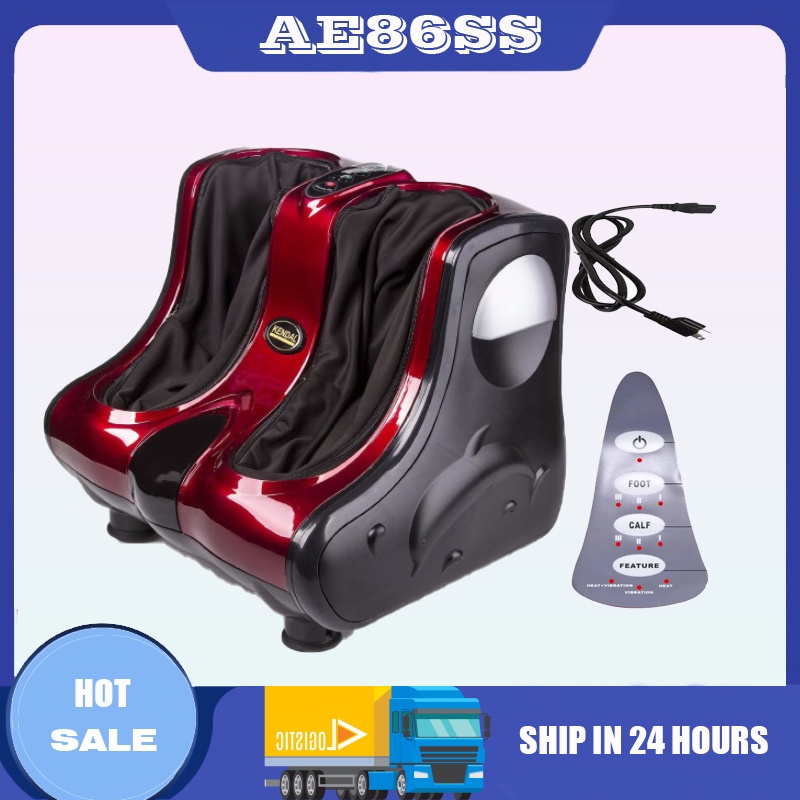 Luxury Electric Smart Foot Massager Knead Rolling Vibration Shiatsu