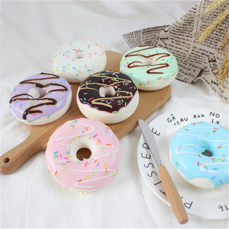 Squishy Donuts toys Original 8.5CM Cute Cream donuts soft slow rising ...