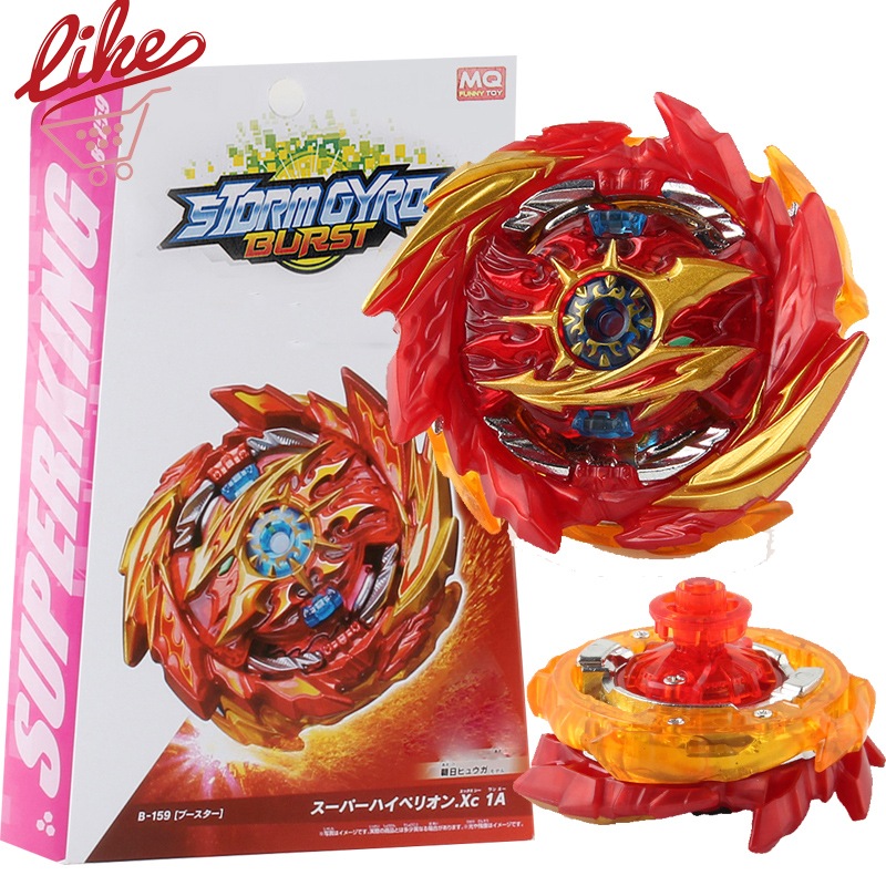 MQ B159 Super Hyperion with LR Ripcord Launcher Set Beyblade Burst Kids ...