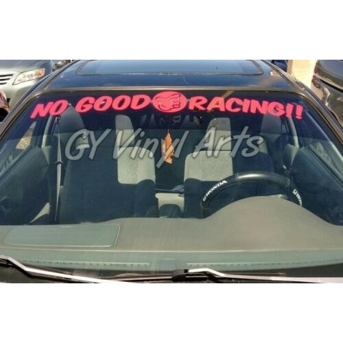 Compare to No Good Racing Windshield decal Banner Car Stickers JDM ...