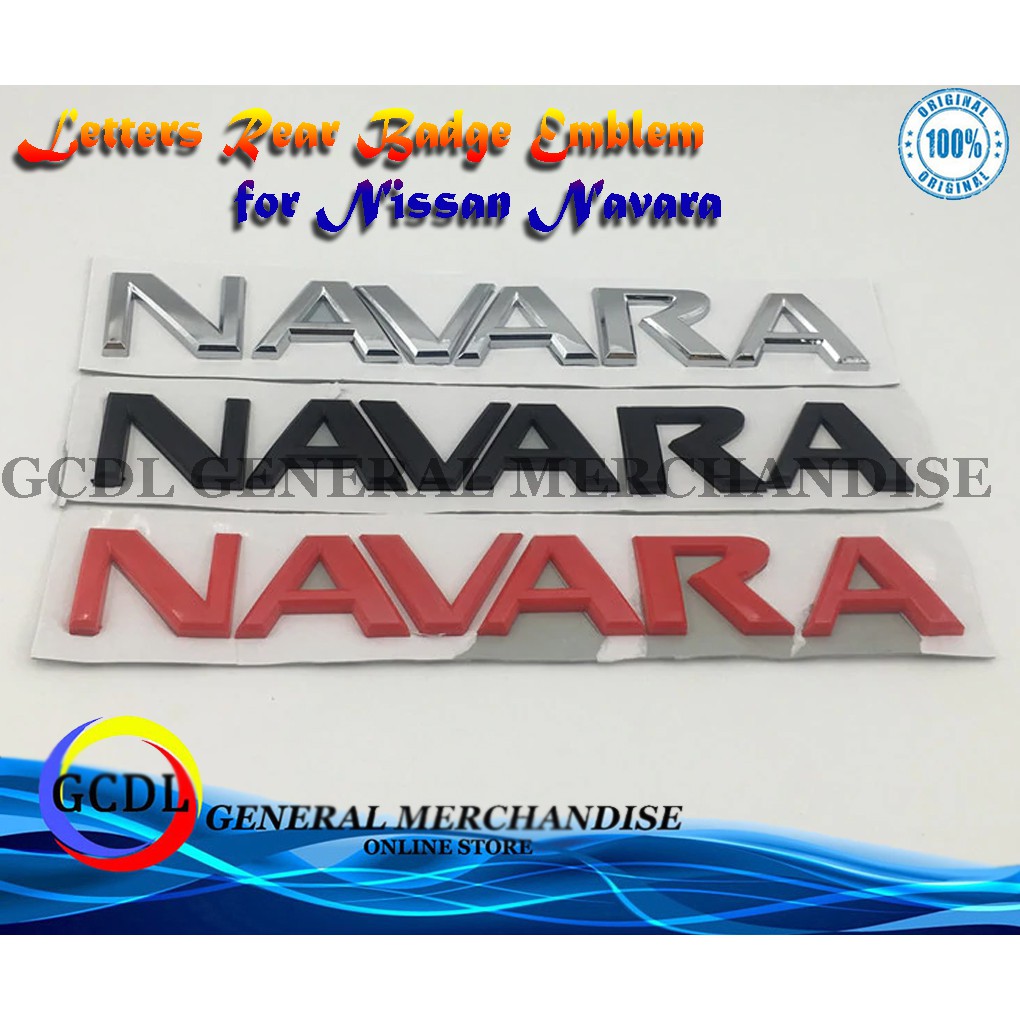 Nissan Navara Emblem | Shopee Philippines