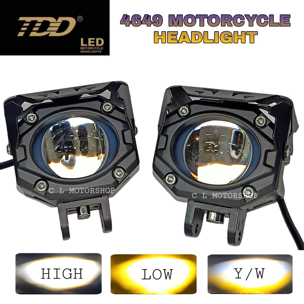 TDD 4649 X-PRO EAGLE GIANT EYE MOTORCYCLE HEADLIGHT | Shopee Philippines