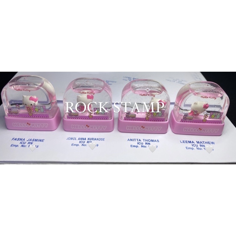 HELLO KITTY SELF INKING STAMP COD | Shopee Philippines