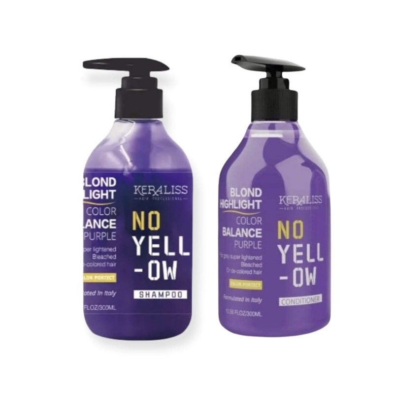 keraliss purple shampoo & Conditioner 300ml | Shopee Philippines