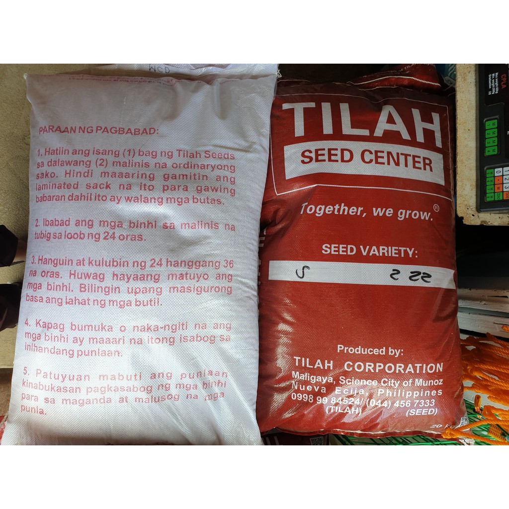 Tilah Seeds - 20 kg | for 1 hectare | New Packaging (with QR Code ...