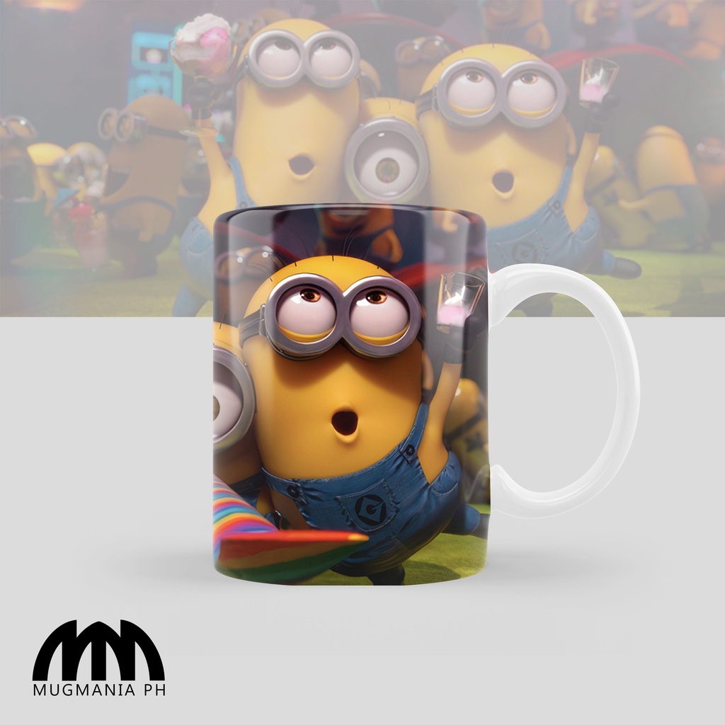 Minions Mugs - Mugmania - Minions V2 Mugs 11oz | Shopee Philippines
