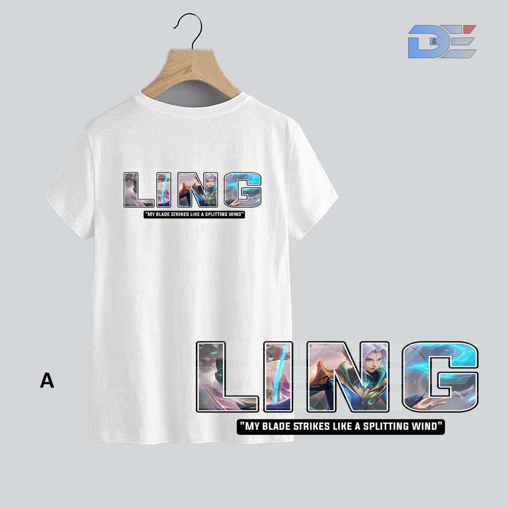 MOBILE LEGENDS ( LING ML TSHIRT ) | Shopee Philippines
