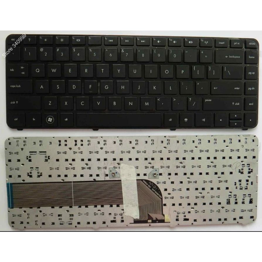 Hp Pavilion Model Black Replacement Keyboard For Laptop Shopee Philippines