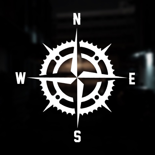 Compass Nort East West South Sticker Decal | Shopee Philippines