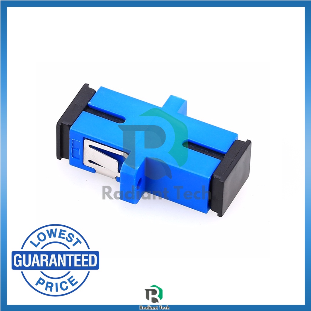 10pcs FTTH SC-SC Coupler SC Female to SC Female UPC Simplex SC-SC Fiber ...