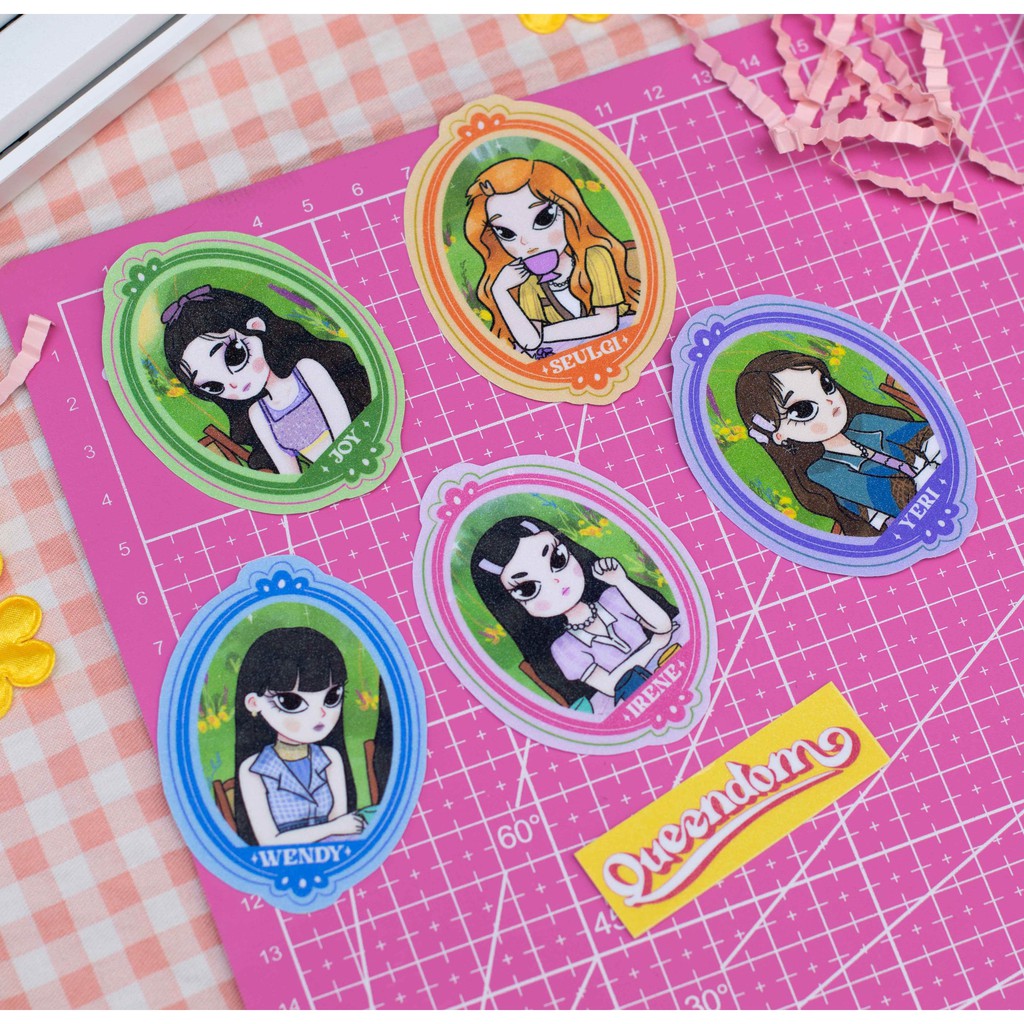 Red Velvet Queendom Sticker / Red Velvet Sticker / Kpop Sticker / Red ...