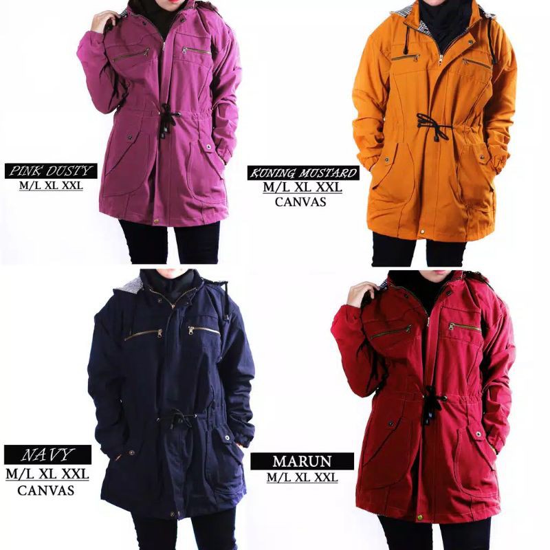Women's PARKA Jacket | Shopee Philippines