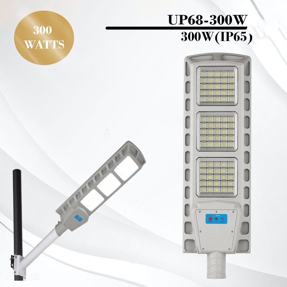 Integrated solar street light-UP68-300W | Shopee Philippines