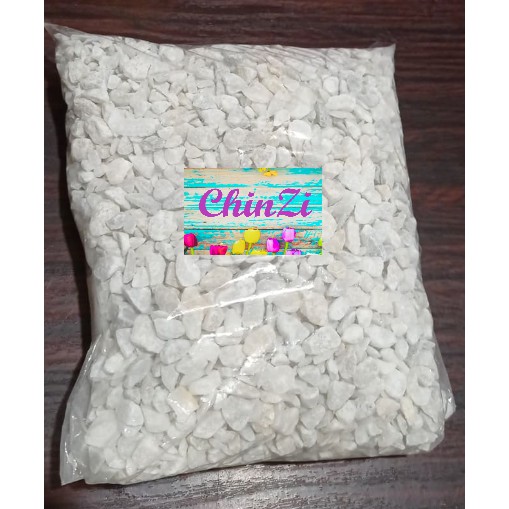 White Marble Chips Pebbles Decorative Stones | Shopee Philippines