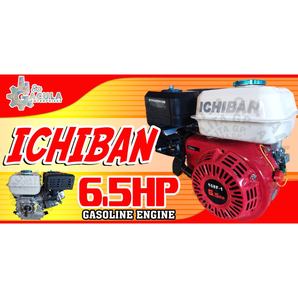 ICHIBAN 6.5HP LT168F-1 GASOLINE ENGINE | Shopee Philippines