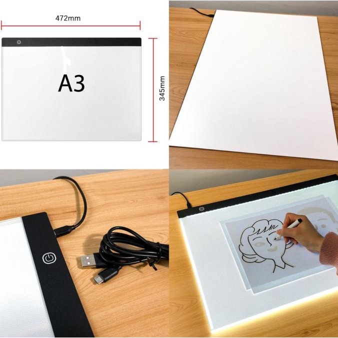 A4 A3 Led Tracing Board, Tracing Board Drawing Board Drawing Code 459 ...