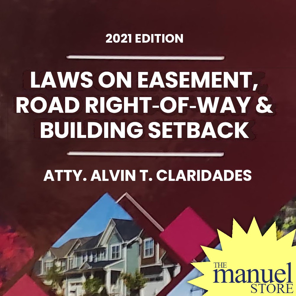 Alvin T. Claridades (2021) - Easement, Road Right-of-Way & Building ...