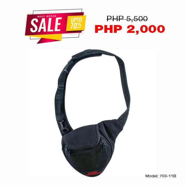 Domke Sling Pack Small - Black Camera Bag | Shopee Philippines