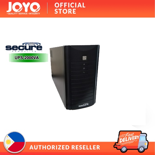 SECURE UPS/2000VA/1400Watts/UNINTERRUTIBLE POWER SUPPLY | Shopee ...