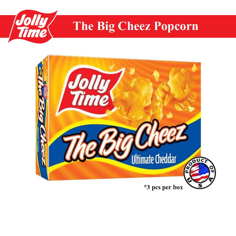 Jolly Time Big Cheez Microwavable Popcorn 10.5oz | Shopee Philippines