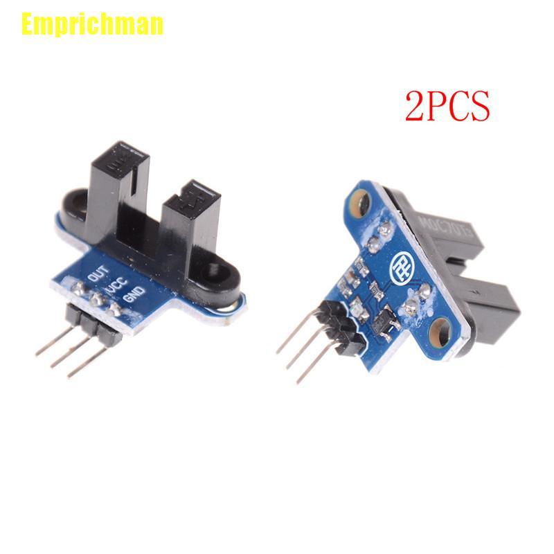 2Pcs Ir Infrared Slotted Optical Speed Test Sensor Detection ...