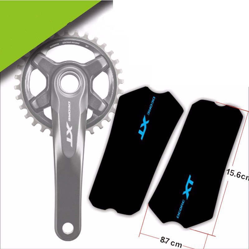 XT m8000 Crank Arm Protection Set Vinyl Protector for bicycle MTB ...