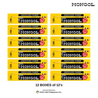 Mongol Pencil (Regular, Trio, XL, 2B, Wraps) (12 Boxes of 12's ...