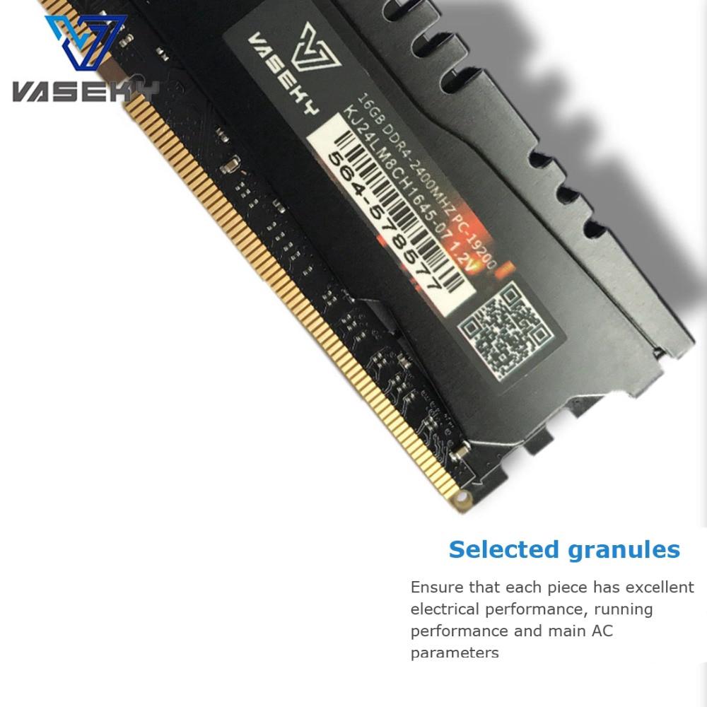 Vaseky RAM DDR4 4GB 8GB 16GB 2133MHz 2400MHz Memory Desktop PC4 19200 ...