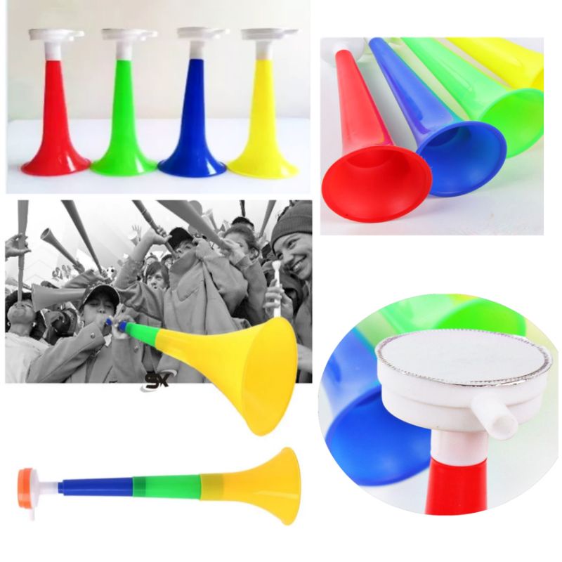 Plastic Trumpet Cheering Horn Party Use Plain Color Torotot Flute ...
