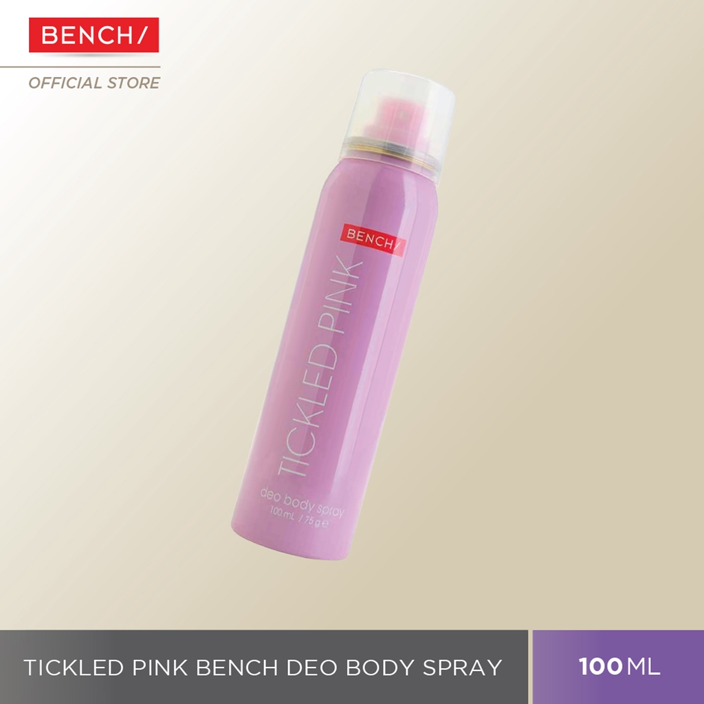 TCD3100P - BENCH/ Tickled Pink Deo Body Spray 100ml | Shopee Philippines