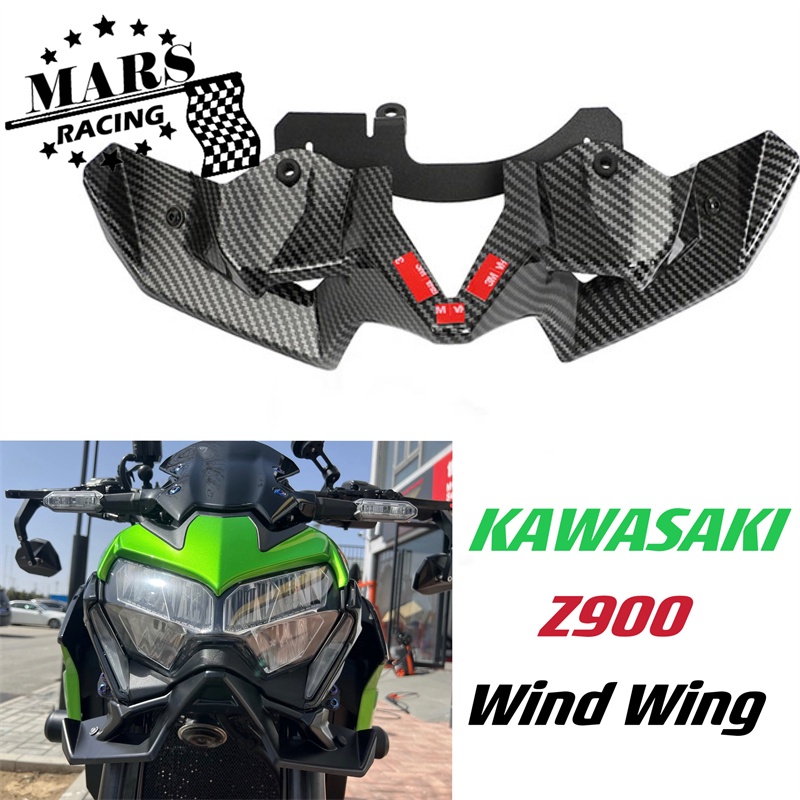 Motorcycle Accessories Front Spoiler Winglet Aerodynamic Wing Kit ...