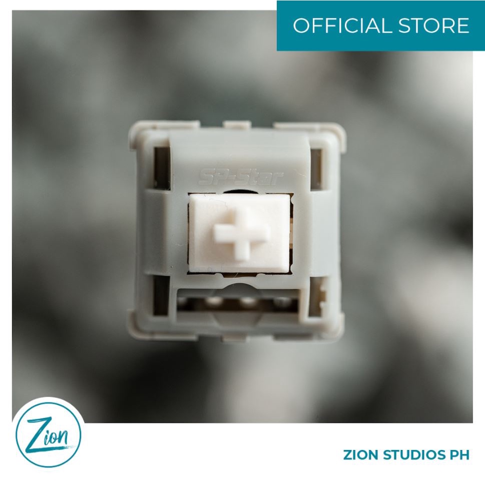 SP Star White Meteor Linear Switch Mechanical Keyboard Switches Zion ...