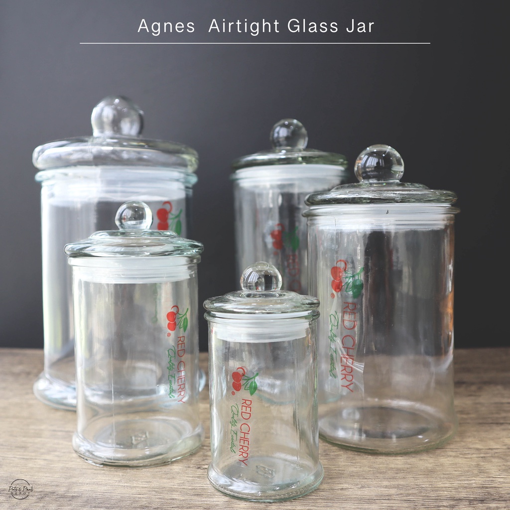 Agnes Airtight Glass Jar | Shopee Philippines