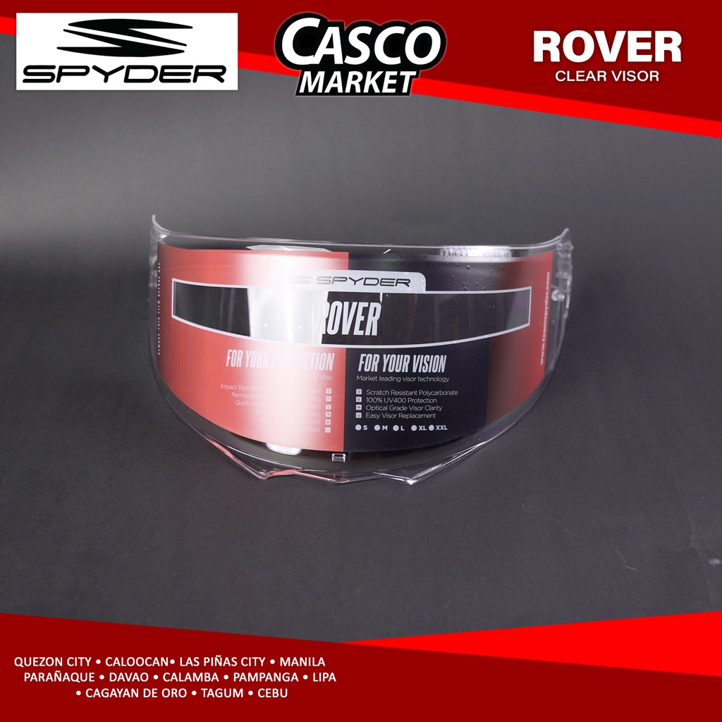 SPYDER ROVER & FORCE VISOR SPARE LENS | Shopee Philippines