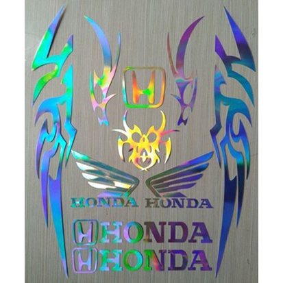 Motorcycle Reflective Sticker Scooter Electric Vehicle Modified Full ...