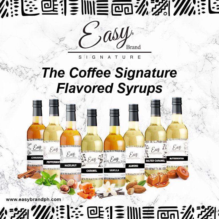 EASY SIGNATURE -Hazelnut/Caramel/Saltedcaramel peppermint/Vanilla ...