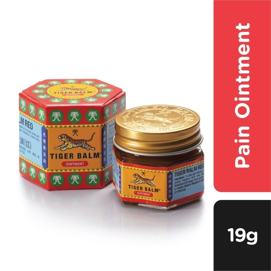 TIGERBALM Red Ointment 19g | Shopee Philippines