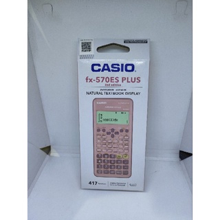 Casio fx-570es Plus Color Pink/Blue/ fx570 es plus / fx 570es plus 2nd Edition Scientific ...