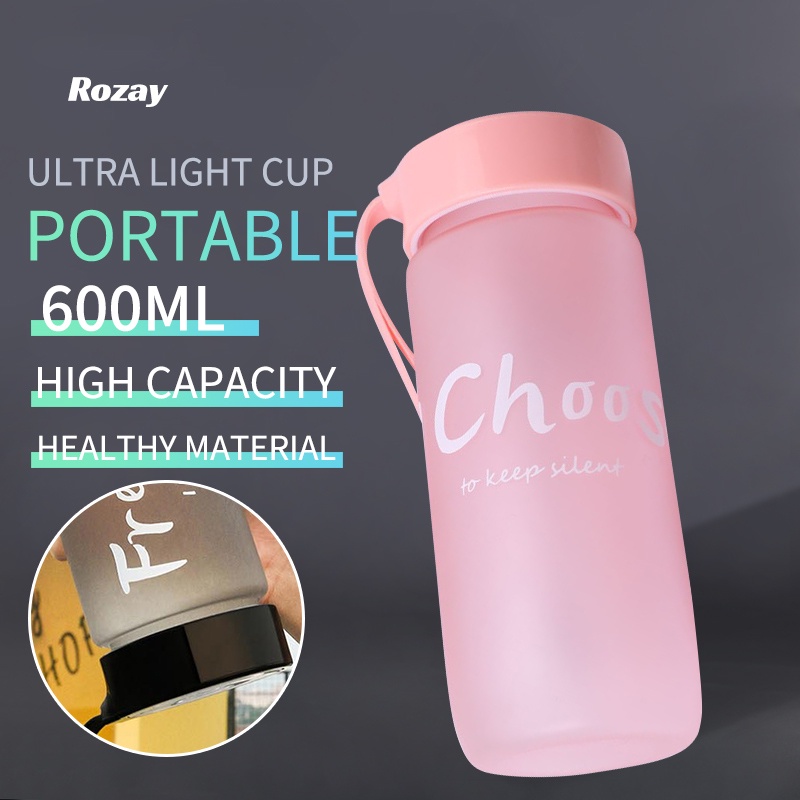 Aqua flask Portable Frosted Water Bottle Leak-proof Water Cup Heat ...