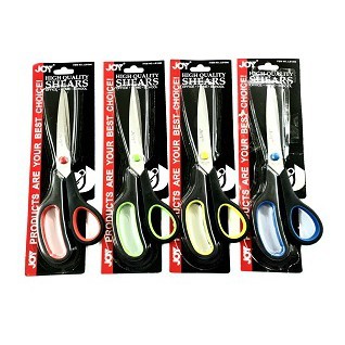 JOY Scissors 8 inches ( assorted colors ) | Shopee Philippines