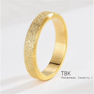 TBK 24K Bangkok Gold Couple Ring Wedding Ring for Unisex 1pcs only ...