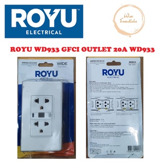 ROYU GFCI Universal Outlet | Shopee Philippines