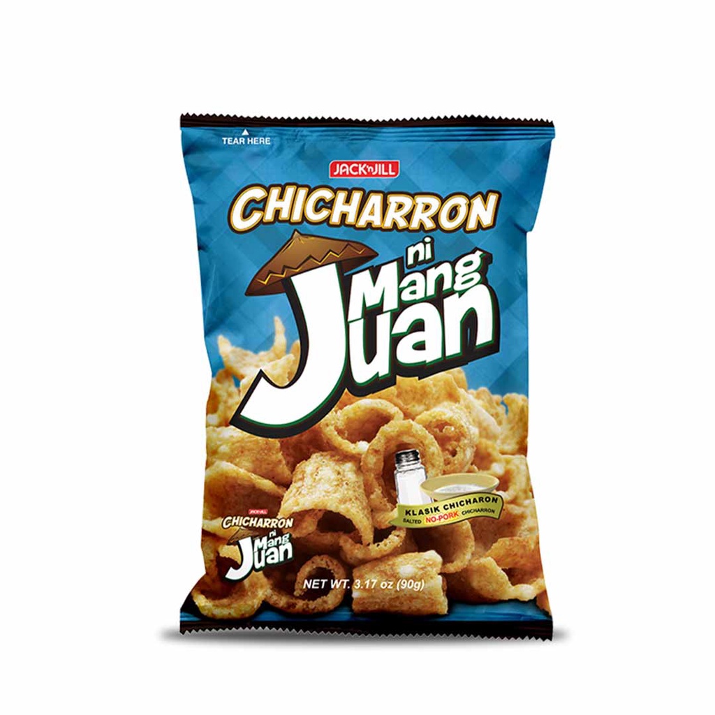 Chicharron ni Mang Juan Klasik Chicharon (90g) | Shopee Philippines