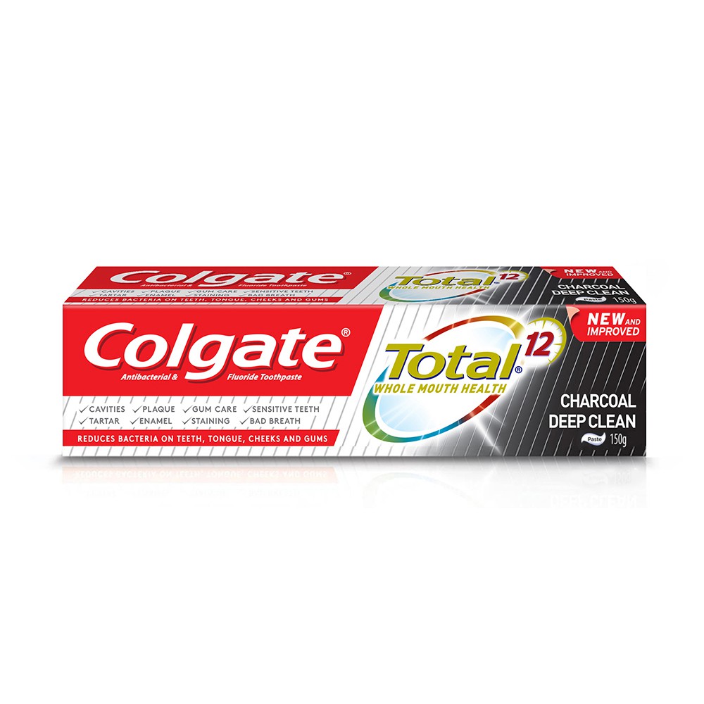 Colgate Total Charcoal Deep Clean Toothpaste 150g | Shopee Philippines