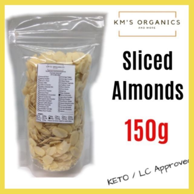 Best Seller Sliced Almonds 150g pack | Shopee Philippines