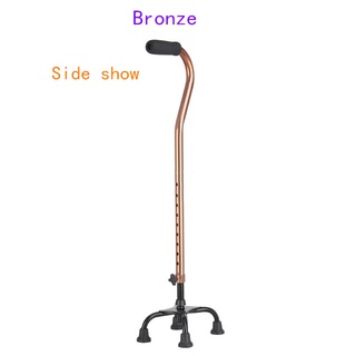 Adjustable Lightweight Crutch Quadripod Cane Medical Walking Stick 4 ...